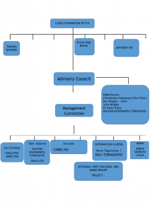 Lupus Foundation of Fiji – Organization Chart Jan22 – Lupus Foundation Fiji